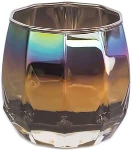 Amazon | PROGRESS グラスタンブラー ロックグラス Vertex-Infinite チタングラス 340ml 日本製 ウィスキー ワイン | ノーブランド品 | ロックグラス