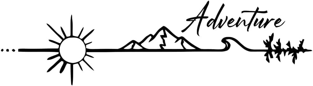 Camper Rv Car Truck Sticker Decal Camping Outdoors Adventure Vinyl ...