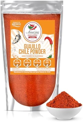Amazon.com : Guajillo Chile Powder Ground 1 LB (16oz) – Natural and ...