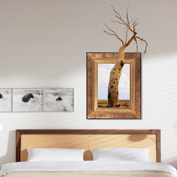 Buy 3D Tree Wall Decals Removable Tree Trunk Wall Stickers Home Wall ...