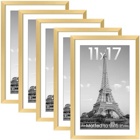 Amazon.com - upsimples 11x17 Picture Frame, Display Pictures 9x15 with ...