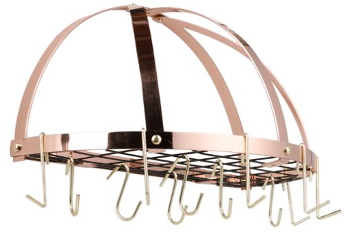 Old Dutch Half Round Pot Rack, Copper : Amazon.in: Home & Kitchen