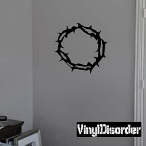 Amazon.com: Crown of thorns Wall Decal - Vinyl Decal - Car Decal ...