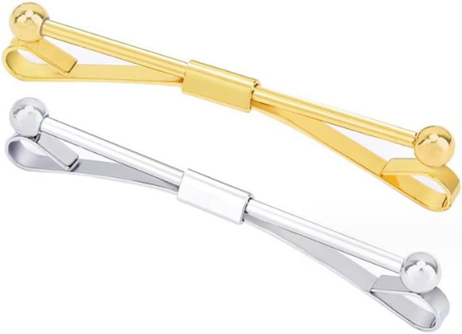 Amazon.com: erioctry 2PCS Mens Stainless Steel Tie Clips Minimalist ...
