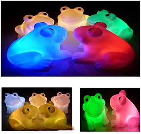 Amazon.com: Frog Night Light, Cute Frog LED Night Creative Color ...