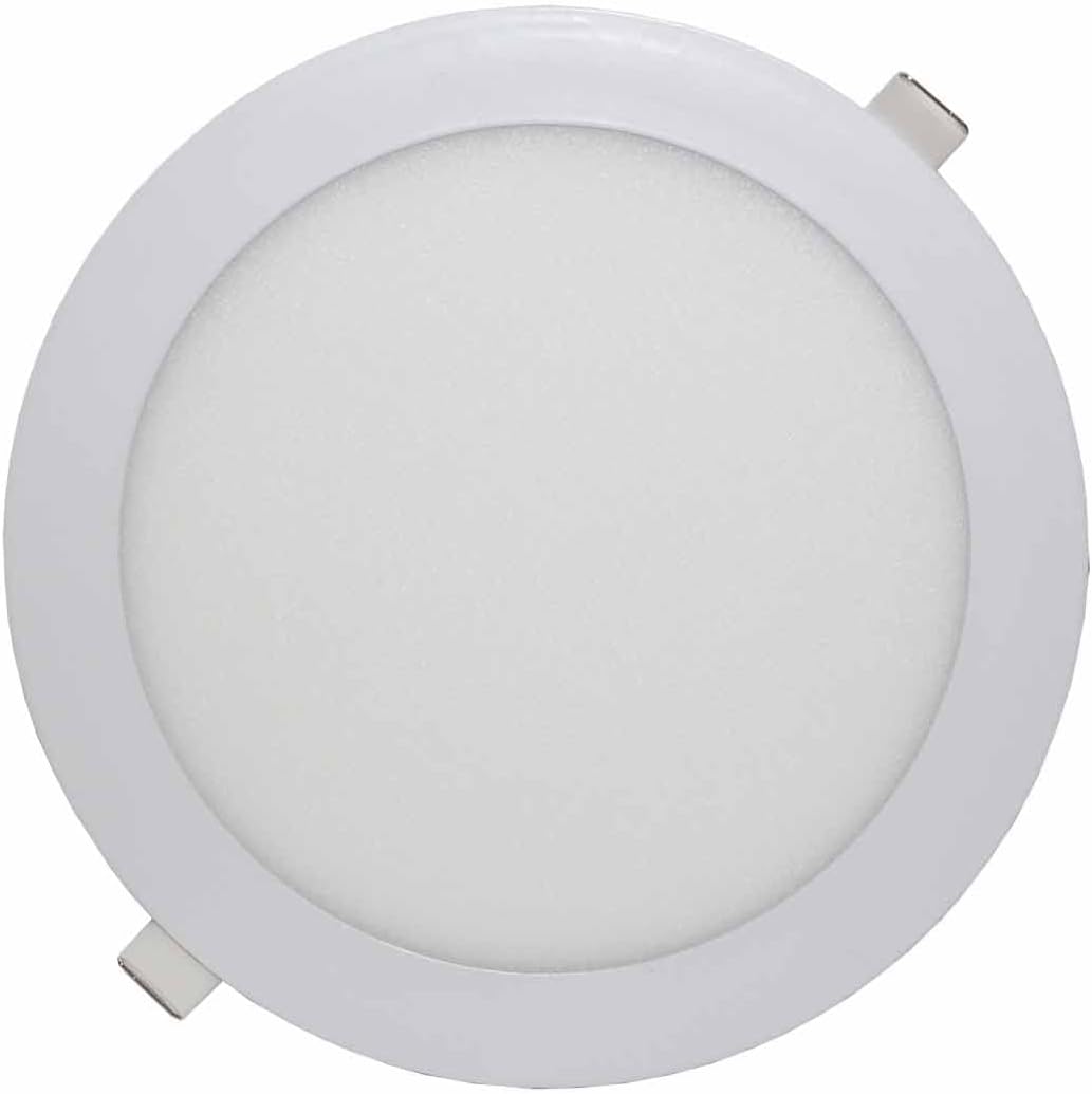 LOWENERGIE 18w LED Round Ceiling Panel Light Warm White Recessed Down ...