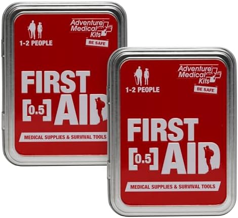 Amazon.com: Adventure Medical Kits First Aid, 0.5 Tin Red - (Pack of 2 ...