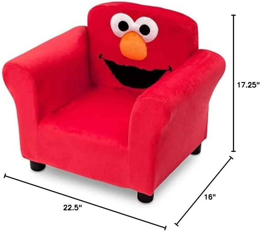 Silla tapizada de Elmo de Sesame Street – Yaxa Colombia