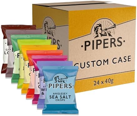 Pipers Crisps Custom 24x40g Pack Selection | Choose any 3 Flavours ...