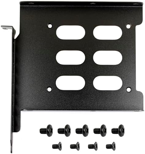 Amazon.com: 2.5" to 3.5" Hard Drive Tray Holder for PCI SSD HDD Metal ...