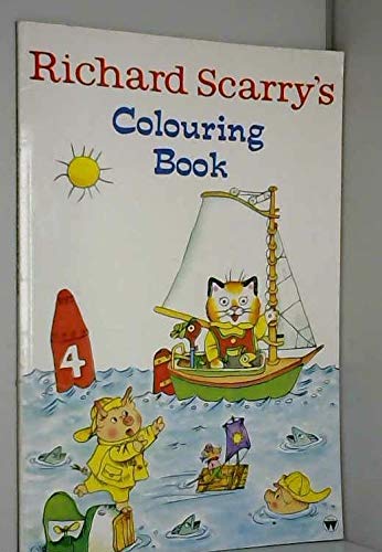 Amazon.co.jp: Richard Scarry's Colouring Book : Scarry, Richard, Scarry ...