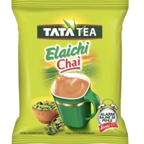 Tata Tea Assam Elaichi Chai Powder, 250 Grams, Vegetarian, Cardamom ...