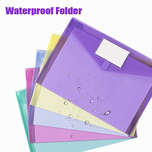 Snapklik.com : Sooez 36 Pack Plastic Envelopes Poly Envelopes, Clear ...