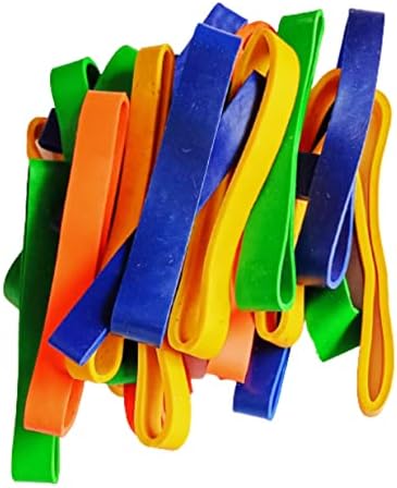 IMPRINT Multi Purpose Big Size 4 Inch Long and 10 mm Wide Rubber bands ...