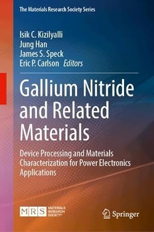 Amazon | Gallium Nitride and Related Materials: Device Processing and Materials Characterization ...