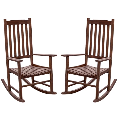 Best Wood Patio Rocking Chairs for Ultimate Outdoor Relaxation ...