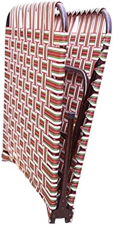 MY CRYSTAL INDIA Metal Folding Nylon Platform Folding Single Bed ...