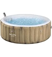 Amazon.com : Bestway SaluSpa Paris ThermaCore UltraFit Smart AirJet ...