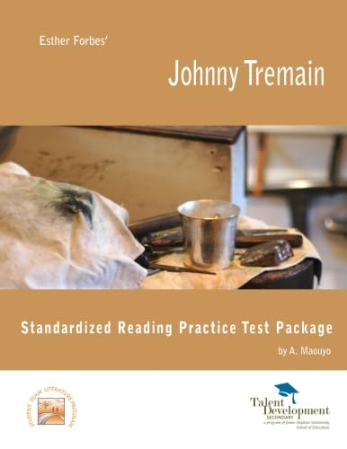 Amazon.com: Johnny Tremain Standardized Reading Practice Test Package ...
