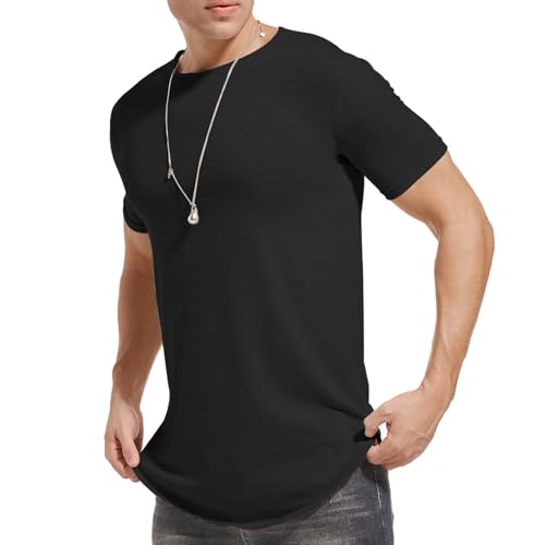 Find The Best Black Longline Shirt Mens Reviews & Comparison - Katynel