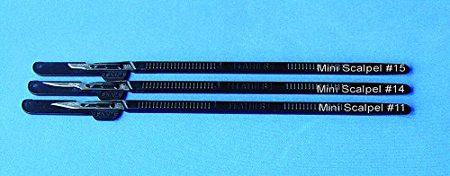 Disposable Scalpel, Mini, 14, 20/PK: Amazon.com: Industrial & Scientific