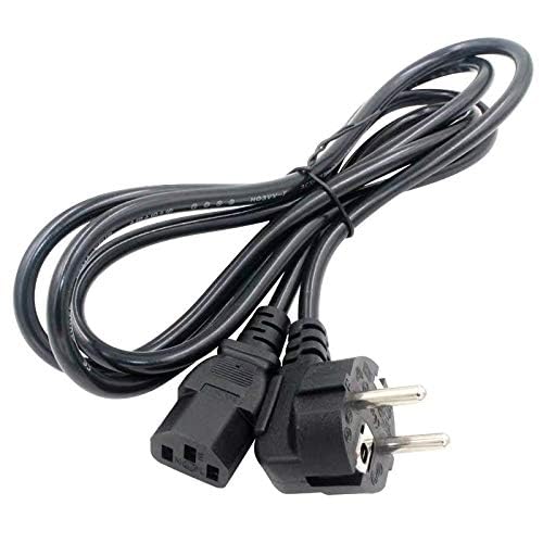 EU European Power Cable Euro Plug IEC C13 AC Power Extension Cord 1.5m ...