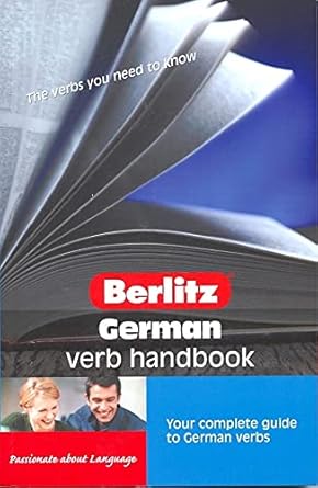 Berlitz Language: German Verb Handbook : Berlitz Publishing: Amazon.com ...