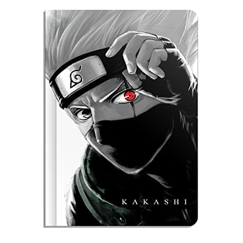 Epic Stuff - Naruto - Kakashi Ruled Binded A5 Notebook (Flat Lay & Soft ...