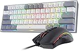 Amazon.com: Redragon K617 Fizz 60% Wired RGB Gaming Keyboard, 61 Keys ...