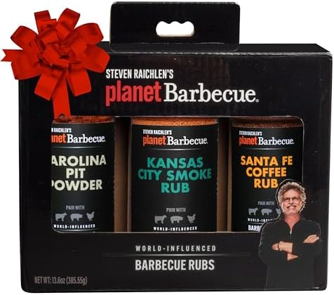 Amazon.com : Steven Raichlen's NEW Planet Barbecue Gourmet Steak Rub ...