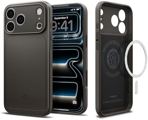 Spigen iPhone 17 Pro Max Case Thin Fit MagFit, Kompatibel med MagSafe ...