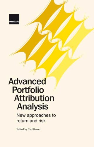 Advanced Portfolio Attribution Analysis: Carl Bacon (ed): 9781904339939 ...