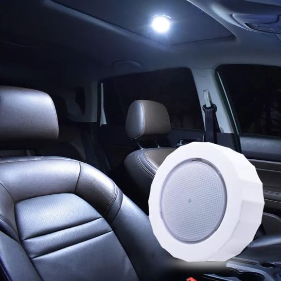 CLOUDSALE Car Led Touch Light Mini Wireless Car Interior Lighting Auto ...