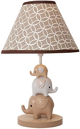 Amazon.com : Lambs & Ivy Oatmeal Cookie Lamp with Shade and Bulb : Baby