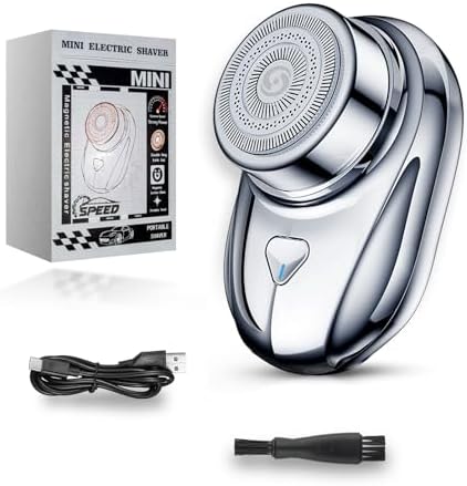 Amazon.com: Mini Electric Razor,Aluminum Alloy Body,3D Floating Shaver ...