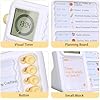 Visual Timer for Kids w/Customizable to-do List Planner Board, ADHD ...