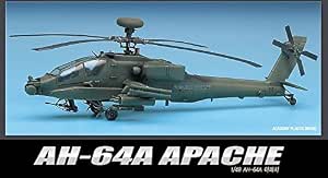 Amazon.com: Academy Plastic Model Kit 1/48 AH-64A APACHE Helicopter ...