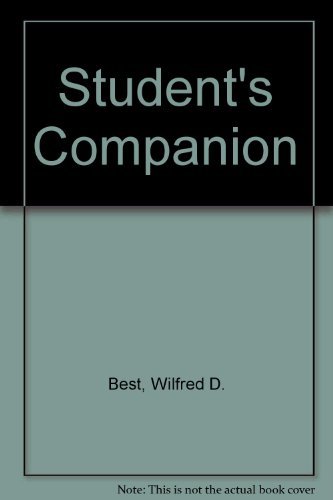 The Students' Companion: Wilfred D. Best: 9780003262209: Amazon.com: Books
