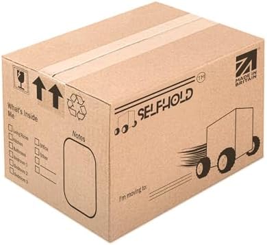 Extra Large Cardboard Moving Boxes - Pack of 10 (60cm x 30cm x 20cm ...
