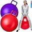 Amazon.com: Lewtemi 2 Pcs 29 Inch Big Hopper Ball Jumping Hopping Inflatable Bouncing Ball with ...