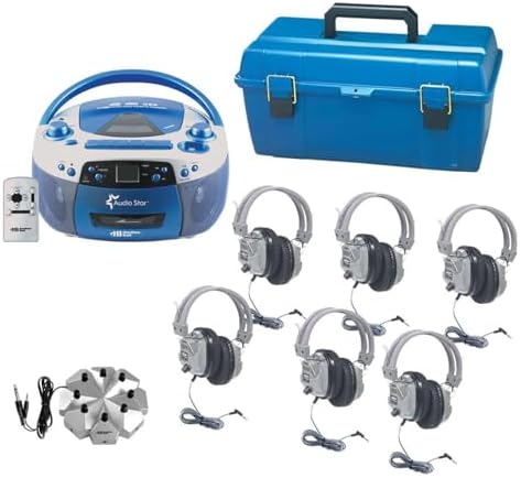 Amazon.com: HamiltonBuhl AudioStar Alpha - 6 Station Listening Center ...