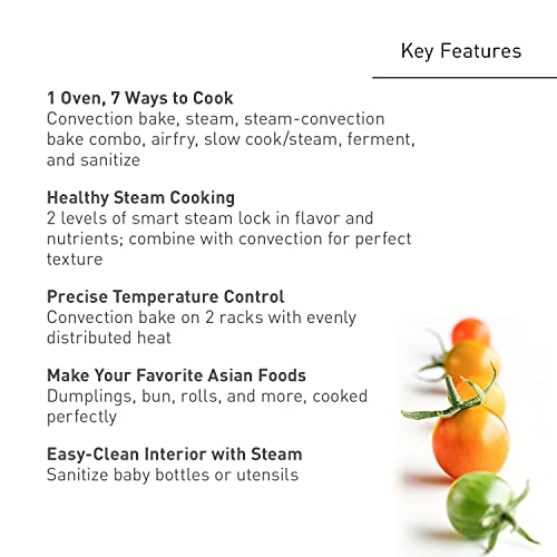 Panasonic HomeChef 7-in-1 Compact Oven with Convection Bake, Airfryer ...