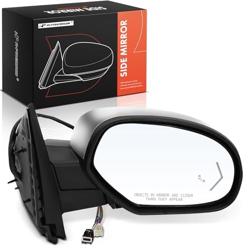 Amazon.com: A-Premium Passenger Side Power Door Mirror - Compatible ...