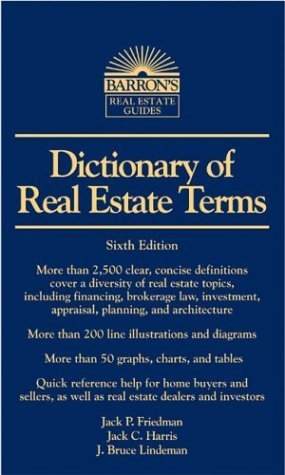 Amazon.com: Dictionary of Real Estate Terms (Barron's Business Guides ...