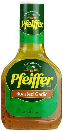 Amazon.com : Pfeiffer Roasted Garlic Dressing - 16 oz : Salad Dressings ...