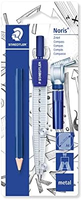 STAEDTLER 550 60 BK Noris School Compass with Lead Part & Box ...