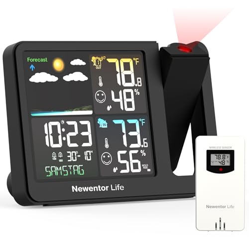 Amazon Best Sellers: Best Weather Monitoring Clocks