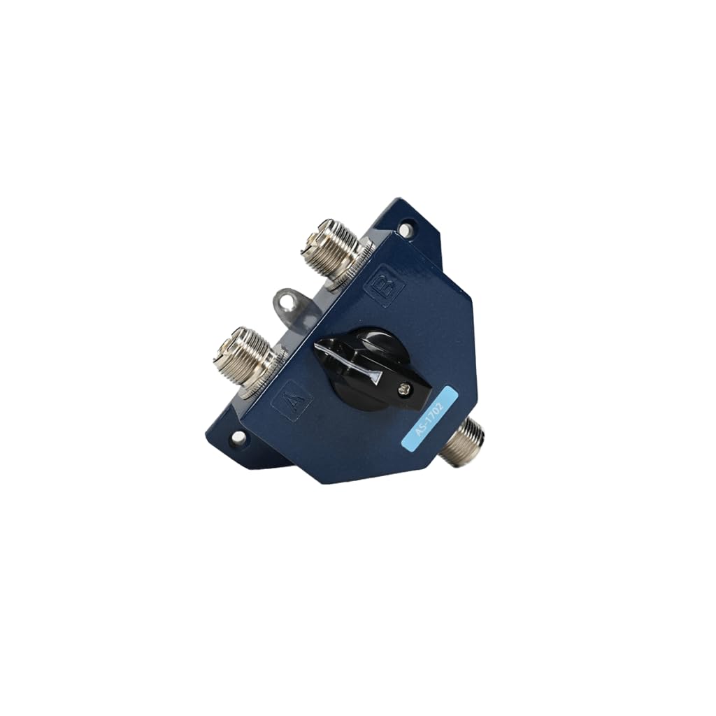 Amazon.com: Intellitron AS-1702 2-Position HF/VHF/UHF Antenna Switch ...