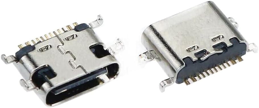 Amazon.com: 2Pcs Type-C Replacement USB Charging Port Dock Connector ...