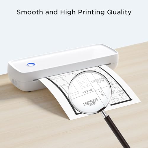Snapklik.com : SUPVAN T200M US Letter Size 8.5 X 11 Thermal Paper